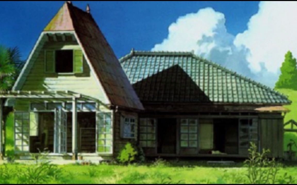 【龙猫】动漫中的房子建模(记一次一年前赶工的自制房子作业)