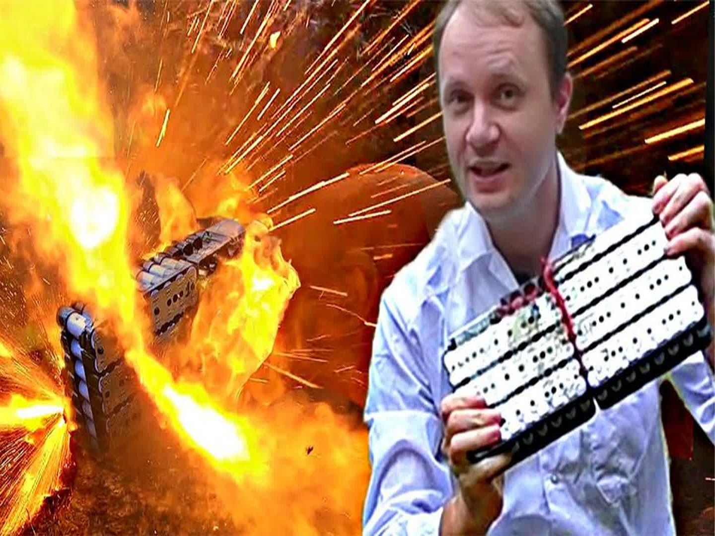 电动车里的“锂电池”到底有多危险?俄罗斯科学家点燃后直接爆炸!