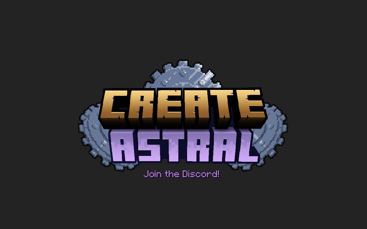 【我的世界 Minecraft】机动星系Create Astral:2.0.3b No.1_哔哩哔哩...