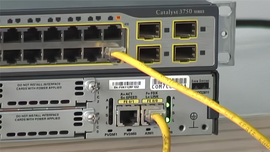 第2章 网络设备安装及调试—路由器与交换机的连接