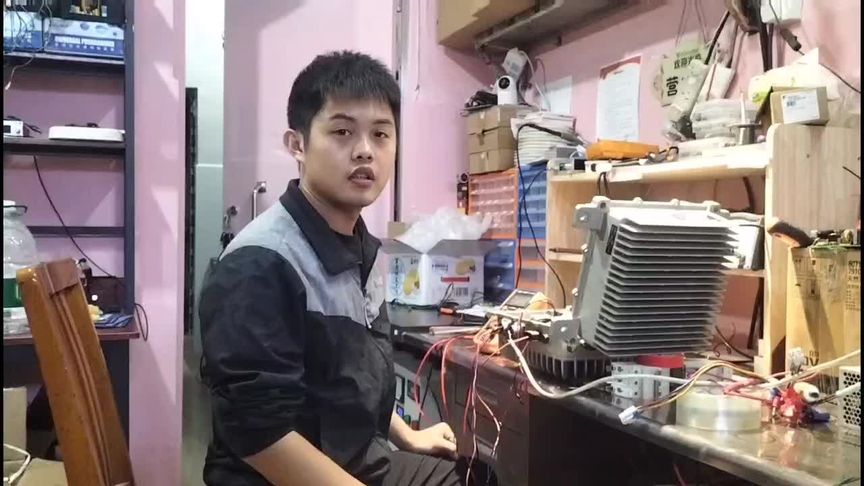 北汽ec180车载充电机维修#新能源维修压缩机#导航#汽车电子