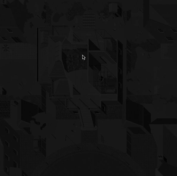 鼠标移动(图像记忆逐渐显现)