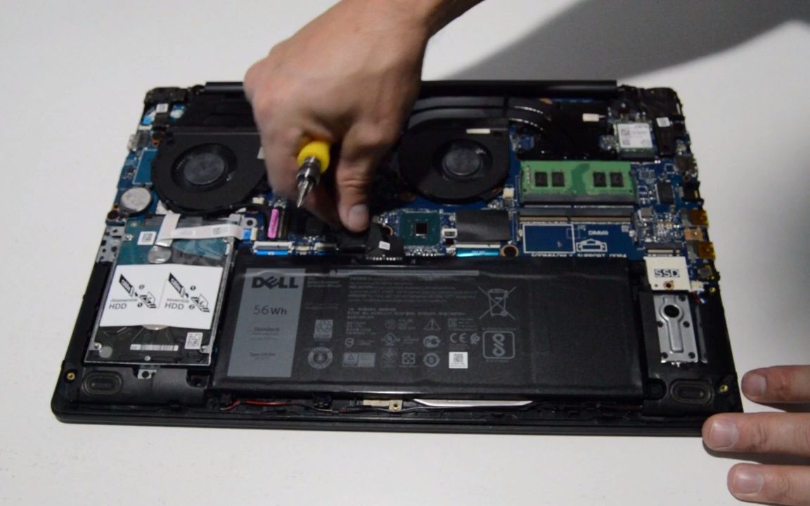 【全拆解】Dell G3 3579 全流程、全拆解视频 更换键盘、C壳
