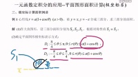 定积分应用:平面面积计算之极坐标