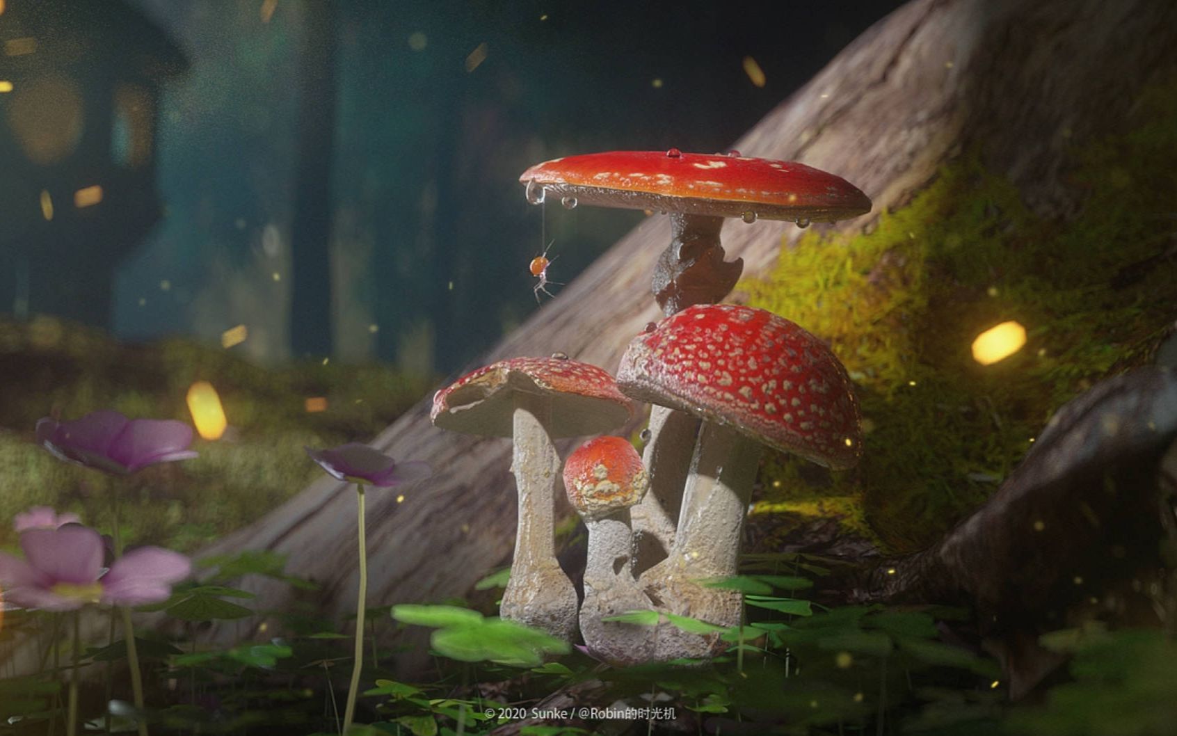 【C4D+OC奇幻小森林场景动画教程】01-课程介绍