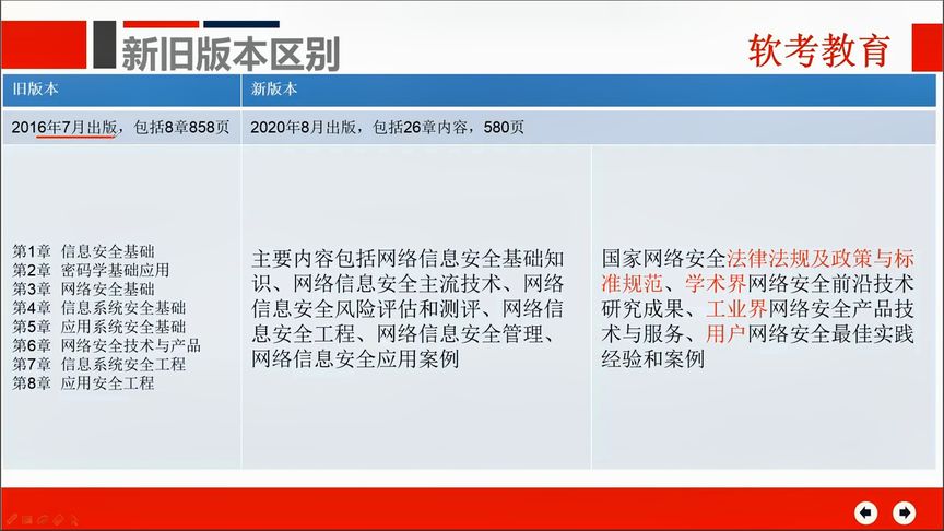 信息安全工程师-考前介绍(第一版和第二版区别详细介绍)