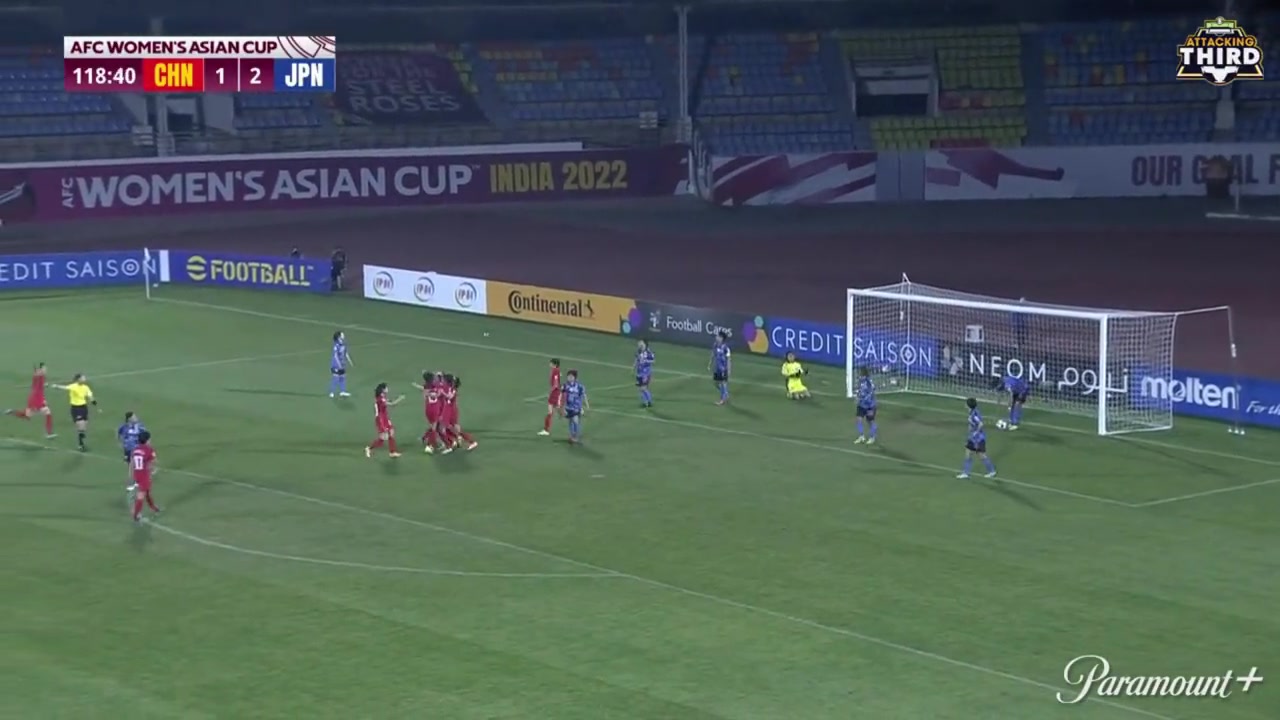 直接吹起来!女足亚洲杯半决赛:中国女足加时最后时刻扳平,点球6:5战胜...