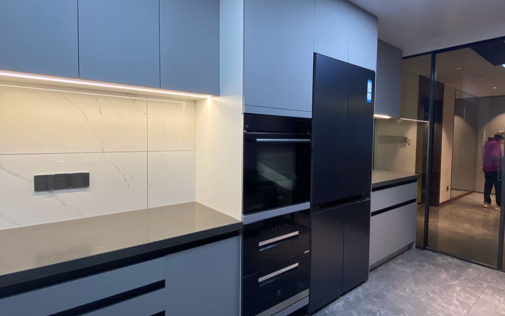 神仙级厨房设计|西安全屋定制落地实拍~