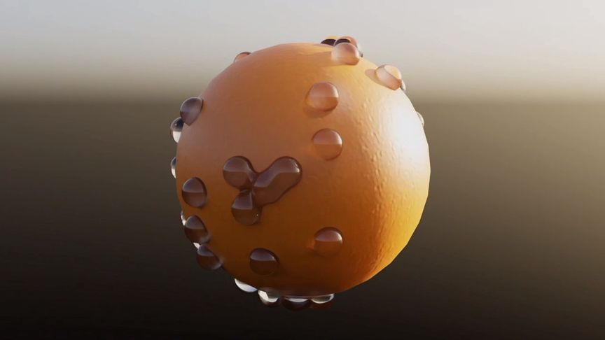 如何用blender做出水珠#三维建模 #科技强国振兴中华 #blender