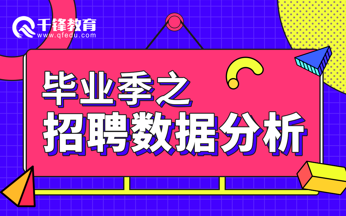【千锋Python公开课】毕业季之招聘数据分析