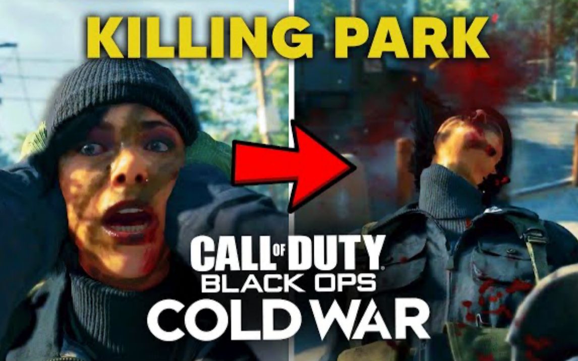 【使命召唤17】不同方式亲手处决帕克集锦【黑色行动 冷战】