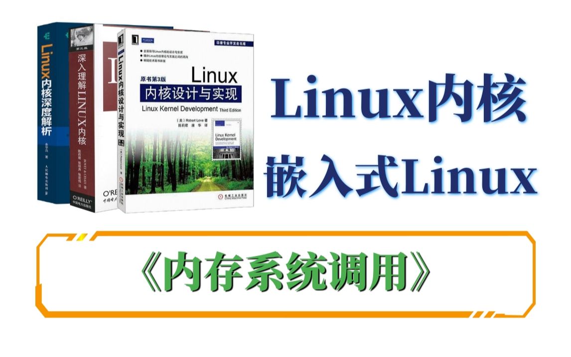 【Linux内核源码解析】-《内存系统调用》/内存调优/文件系统/进程...