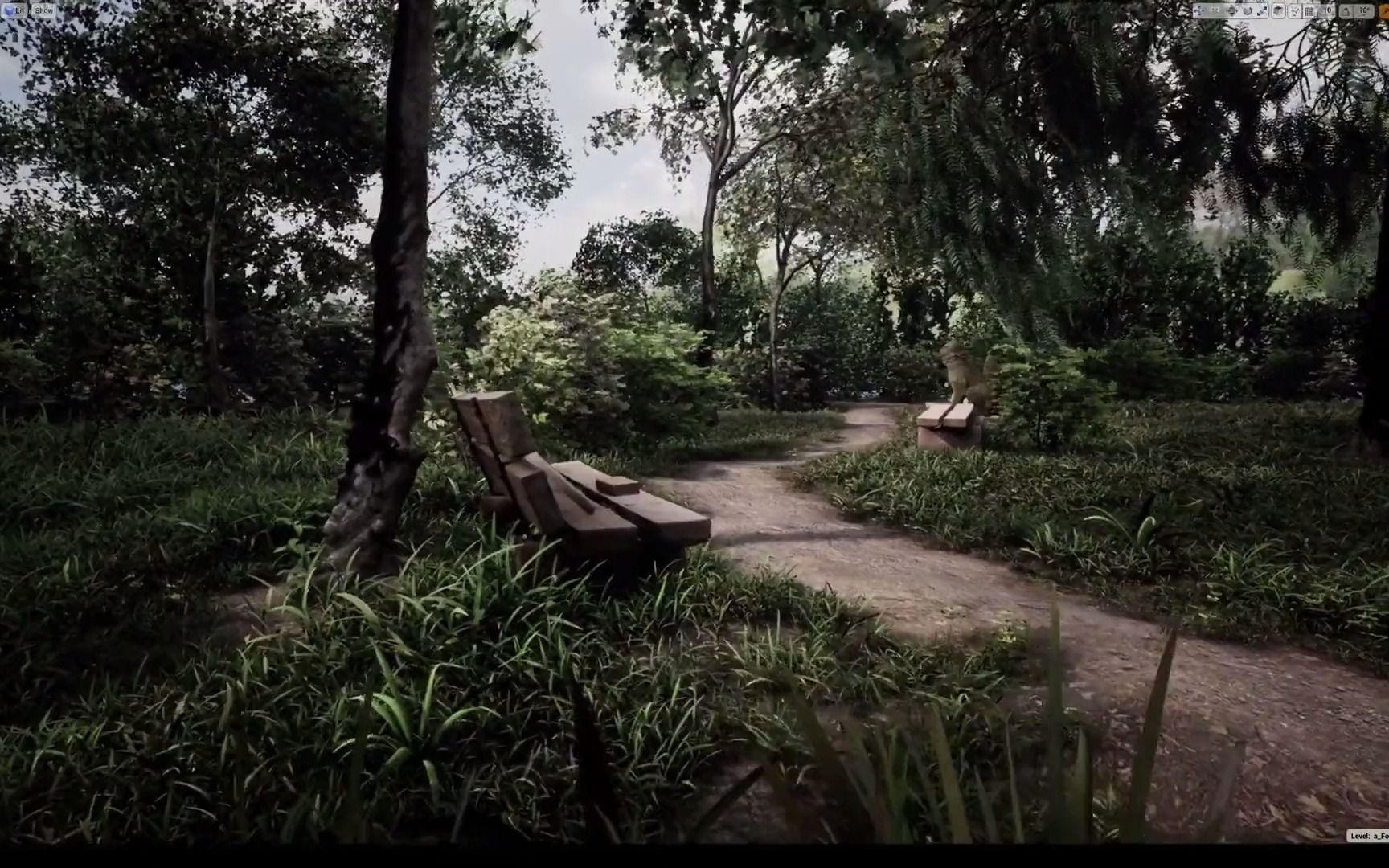 UE5 UE4 植物素材 高端的素材 往往只需要最朴素的烹饪方式