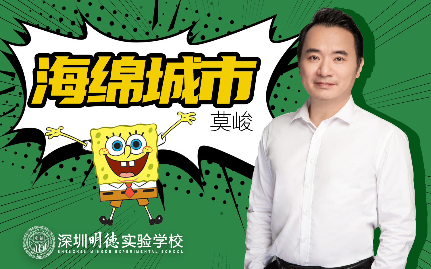 【微课】什么是海绵城市?-莫峻