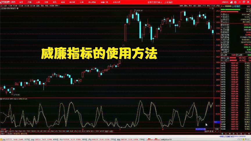 震荡指标之威廉指标的使用方法和技巧