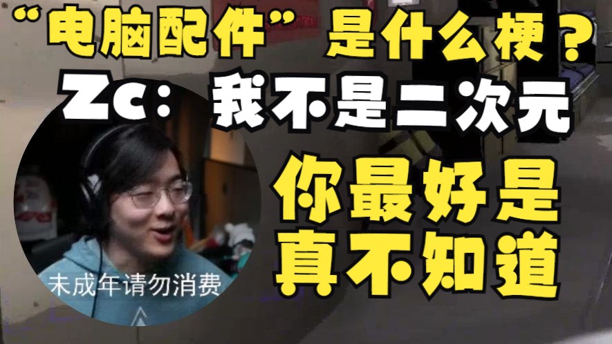 【Zc/趣事】北绊半球给“魔法Zc目录”科普“电脑配件”是什么梗_...