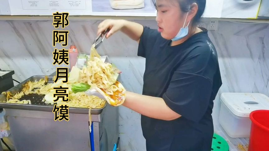 一天营业额2万,一个月30到40万得郭阿姨月亮馍,为什么那么火爆