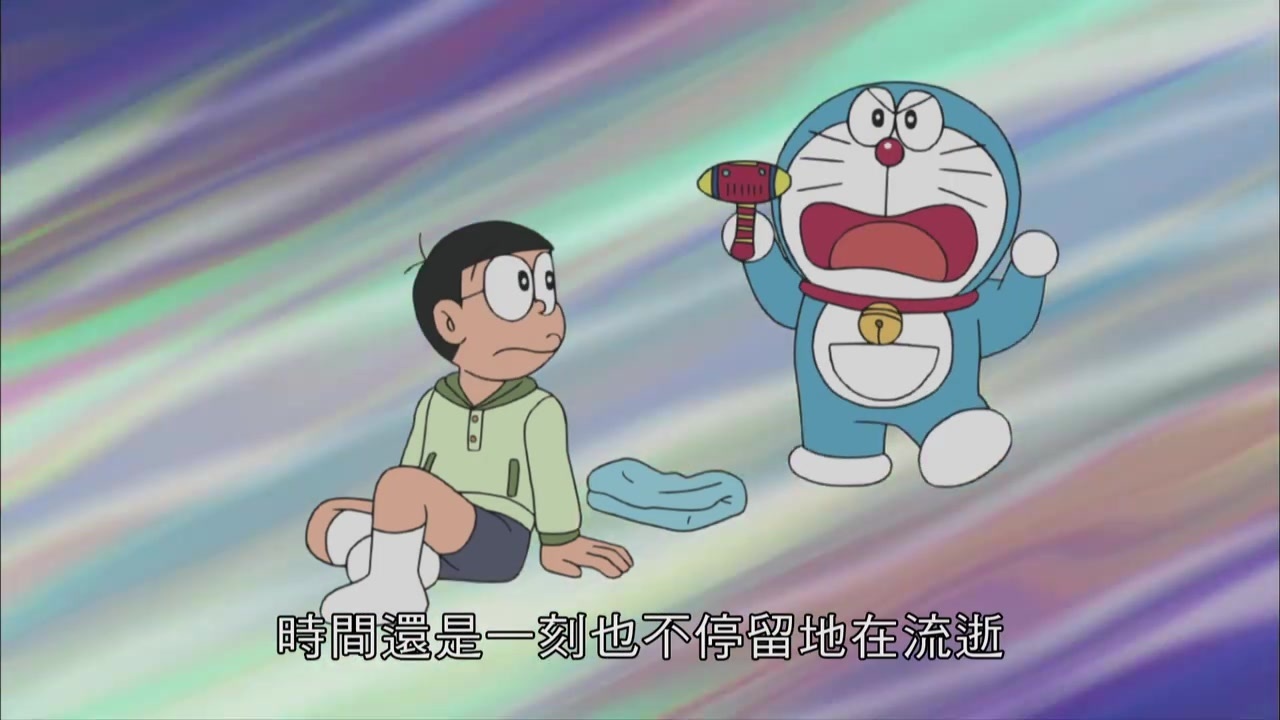 哆啦A梦:大雄太懒散了,哆啦A梦教训他