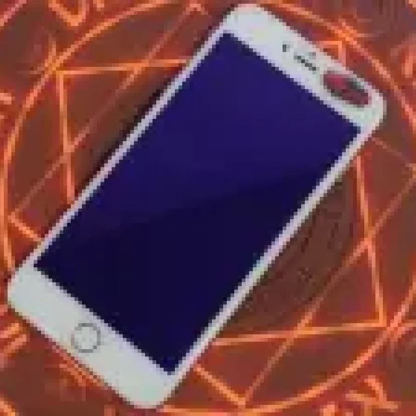 苹果6sp手机改iphone8plus玻璃后盖加装内置无线充电功能模块