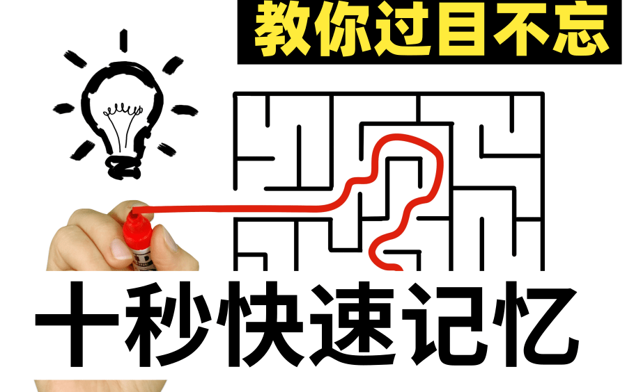 最强大脑之超级记忆法|右脑快速开发的秘诀之人人都能学会的超级记忆...