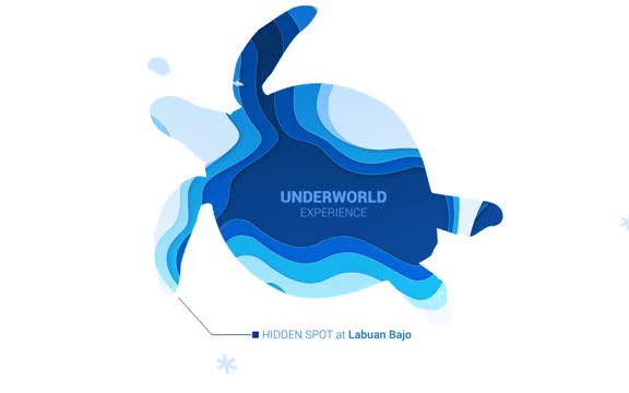 18634 海底世界幻灯片AE模板