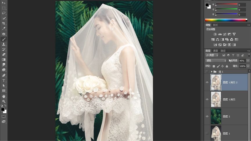 PS快速蒙版抠图 搞定复杂场景