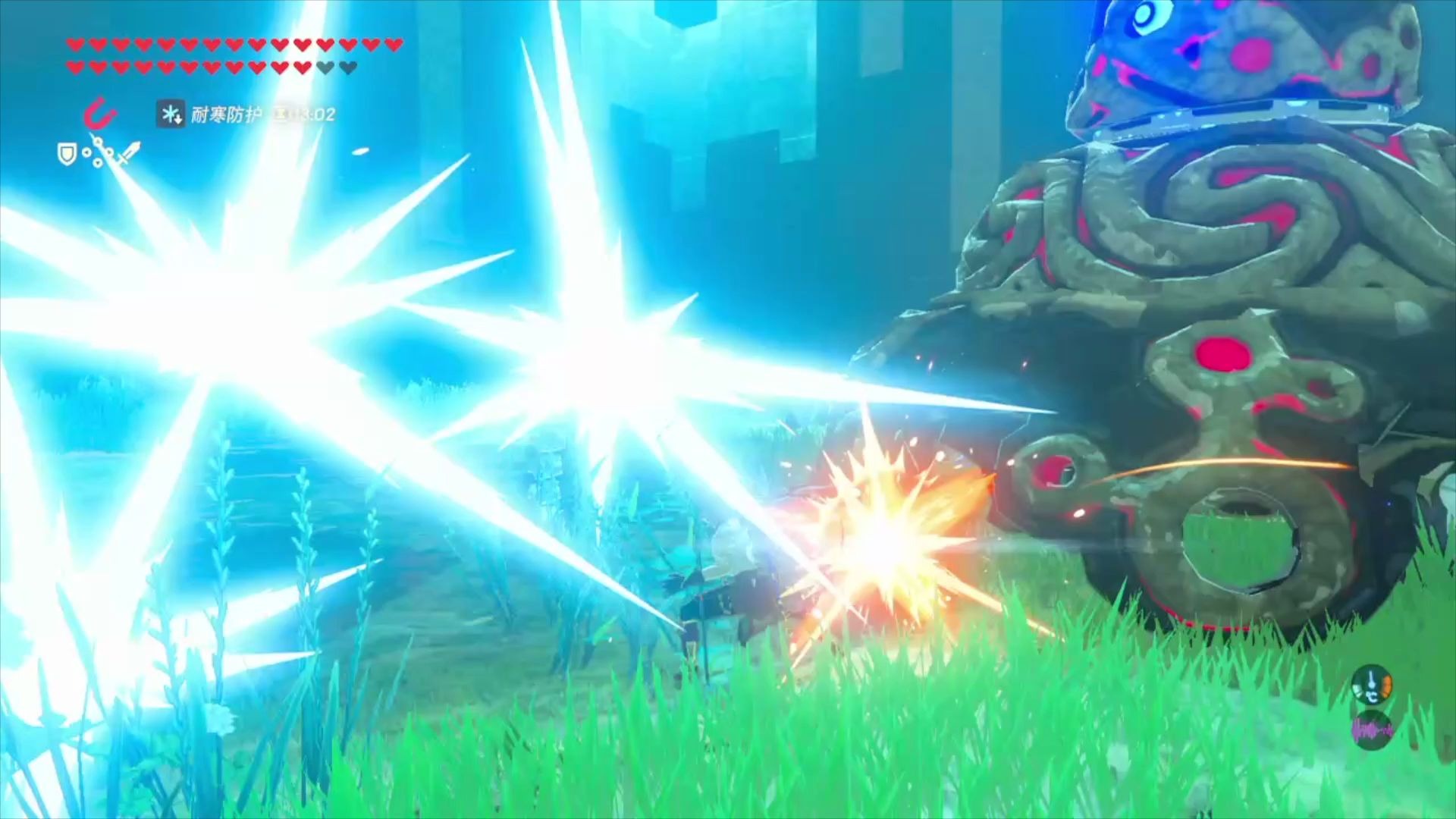 【塞尔达传说】剑之试炼-终阶,守护者还需要古代箭,射眼砍腿!