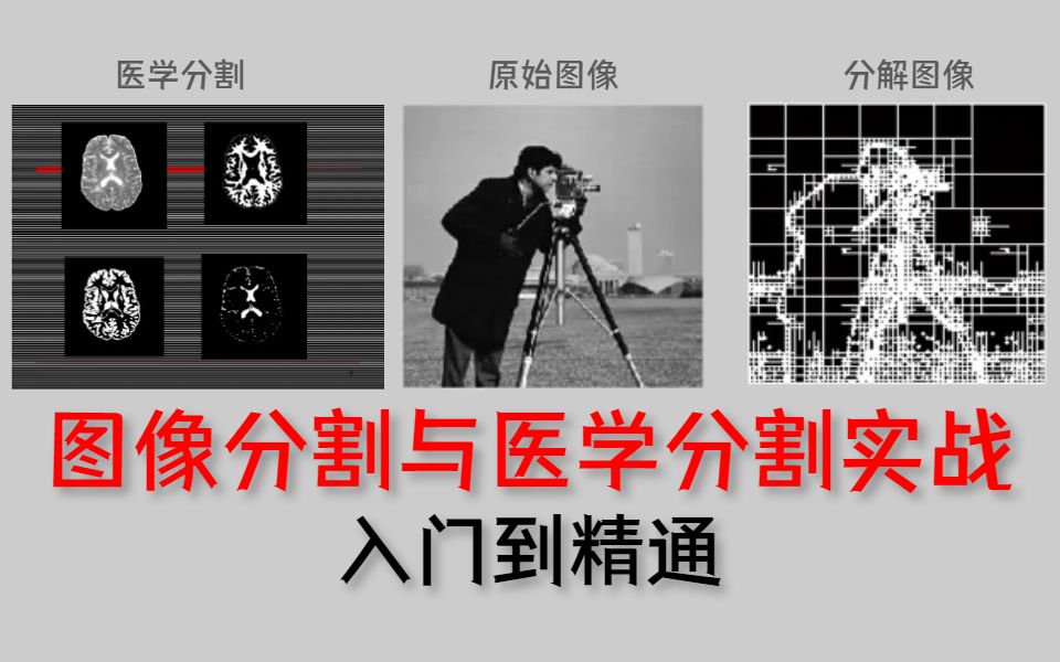膜拜!计算机博士终于把图像分割讲的如此通透,让人豁然开朗!全面解读...