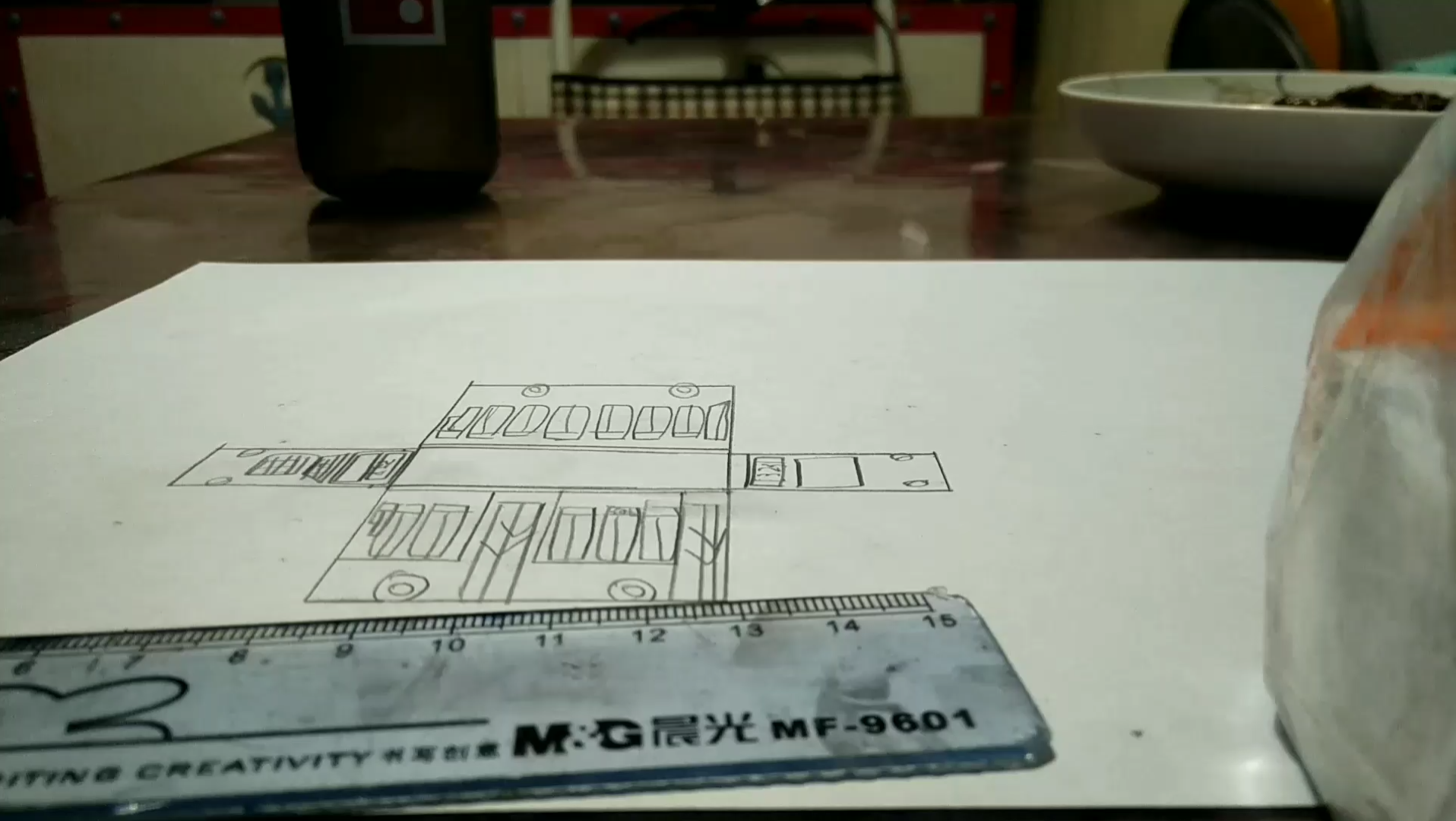 北京公交气龙模型制作