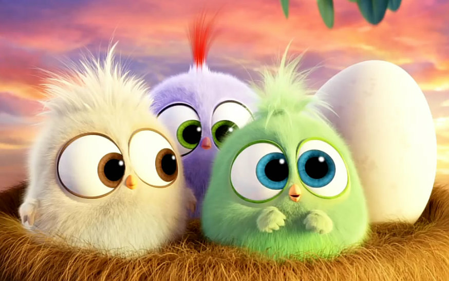 【动画】《愤怒的小鸟》(2016) 母亲节特别版预告片:来自刚孵化的...