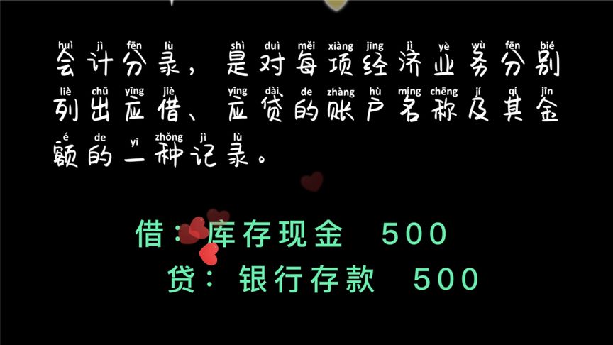 《会计基础》第21集:会计分录