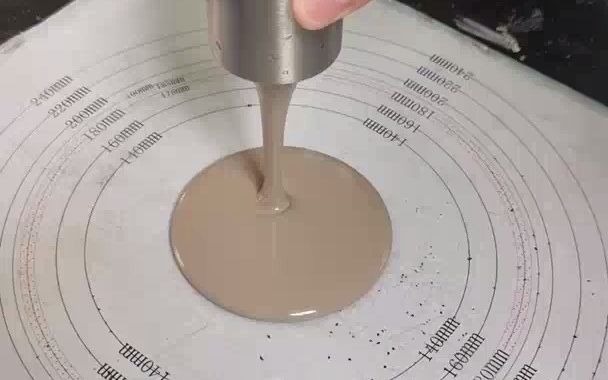 15.石膏自流平标准流动度用水量及流动度损失标定