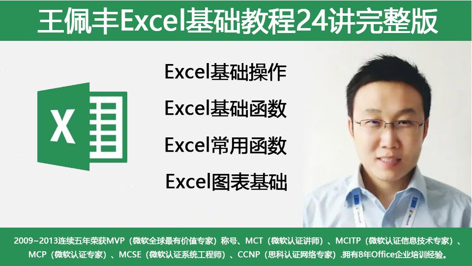 【王佩丰】Excel 电子表格