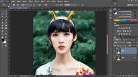 PS人像美白磨皮：人像精修