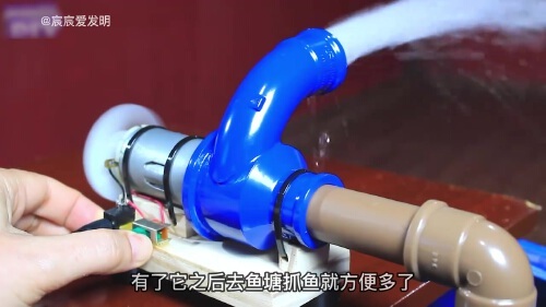 用PVC管件制造吸力强大的抽水泵,抽水量高达每小时8吨
