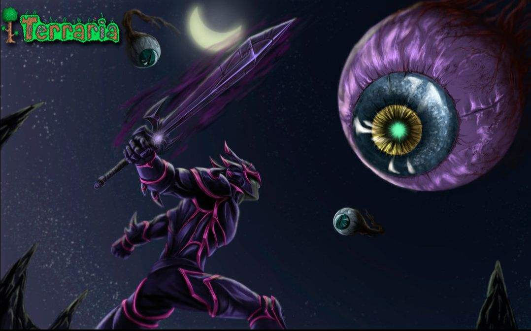 【泰拉瑞亚】当灾厄遇见瑟银并且抛弃了原版武器——实况录播(完结)