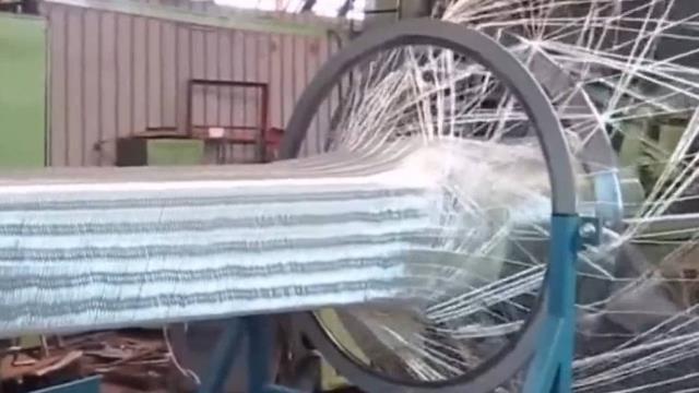 这机器太厉害了,全自动编织越绑越结实,还是.