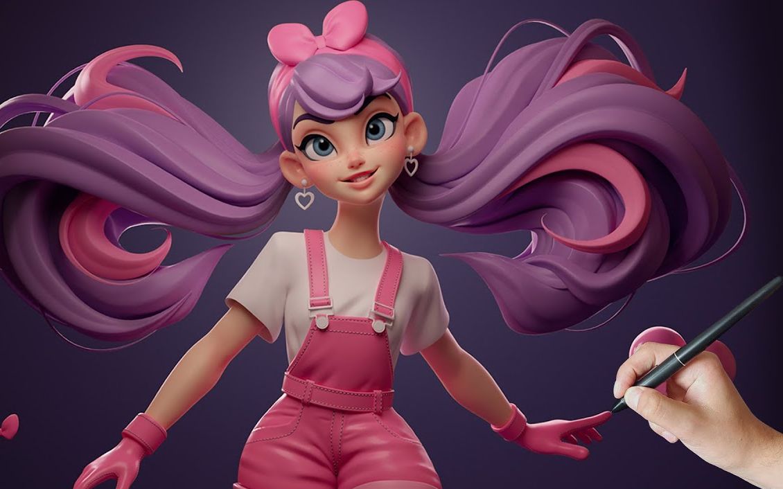 【Blender】国外大佬整套角色塑造建模教程!