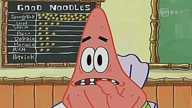 《海绵宝宝》派大星向同学们介绍自己它很紧张呢