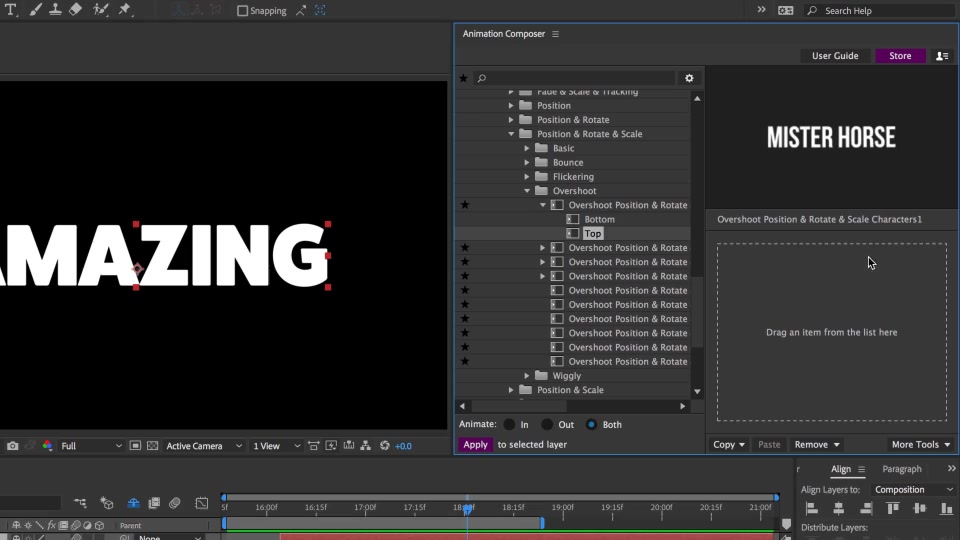 AE预设 文字动画预设 Text Preset Pack