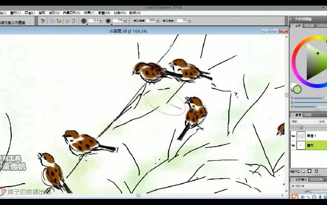 【水墨画】Corelpainter/教程