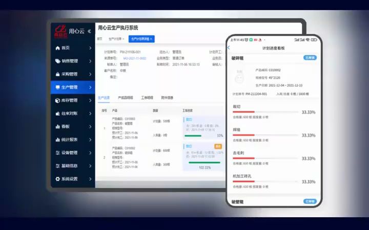 用心云mes系统介绍,一款专为中小制造业研发的轻mes系统,免费演示...