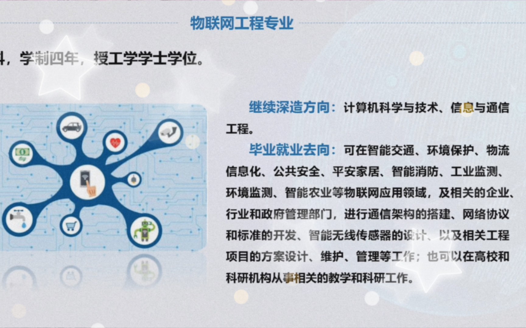 物联网工程专业前景~以及毕业去向_不懂的准大学生快来看看吧!