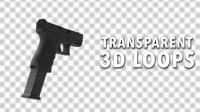 32个3D枪模型枪口射击火花闪光特效