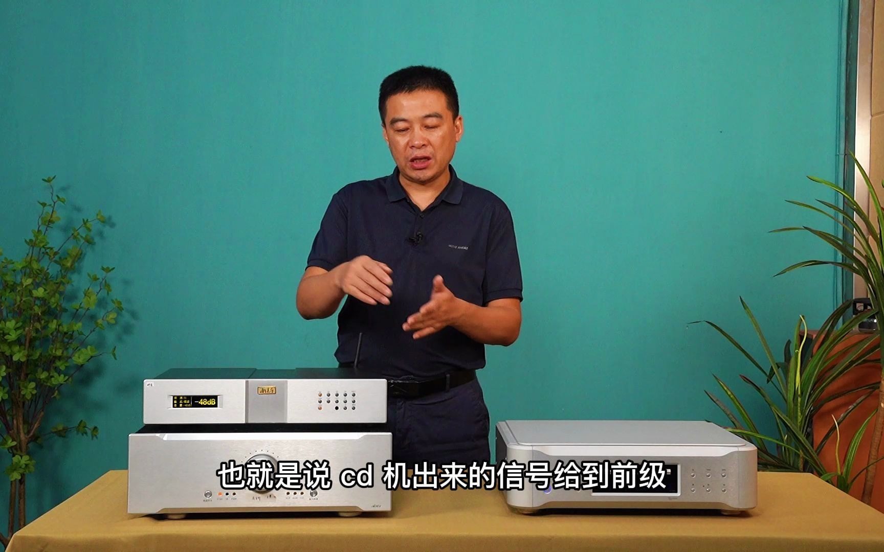 CD、前级和功放的接线该如何连接?派扬A160前级放大器功能、接线...