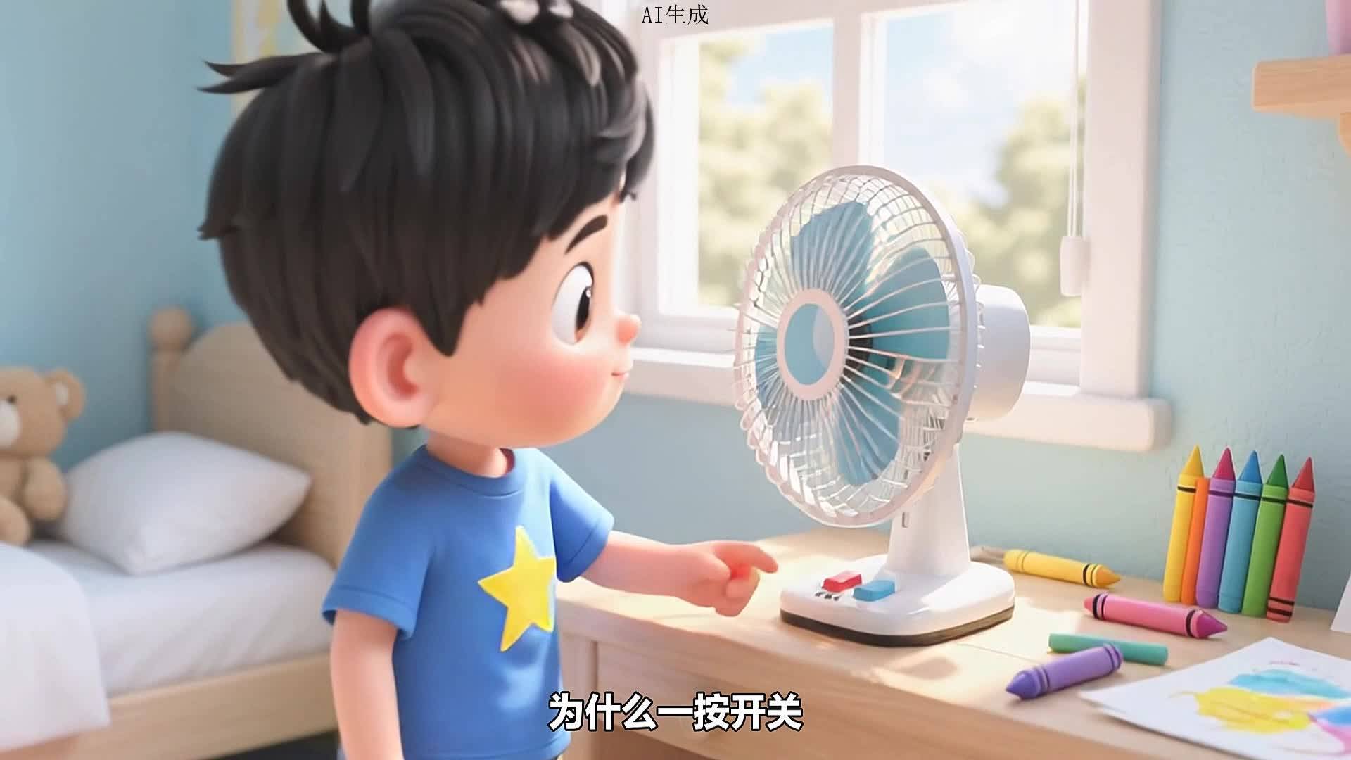 电风扇转动的秘密大揭秘!