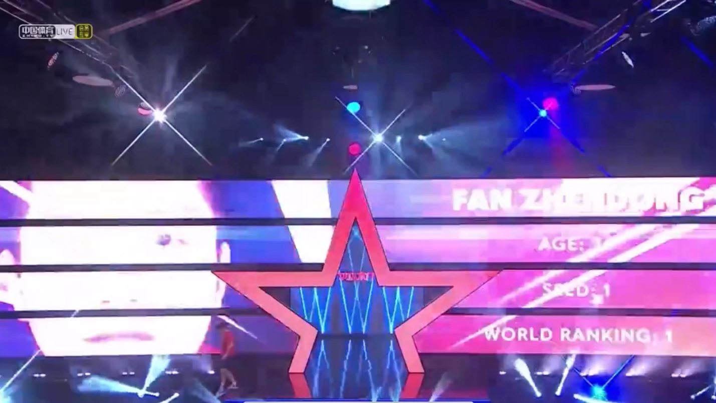 【樊振东】喜欢介绍樊振东出场时的氛围感