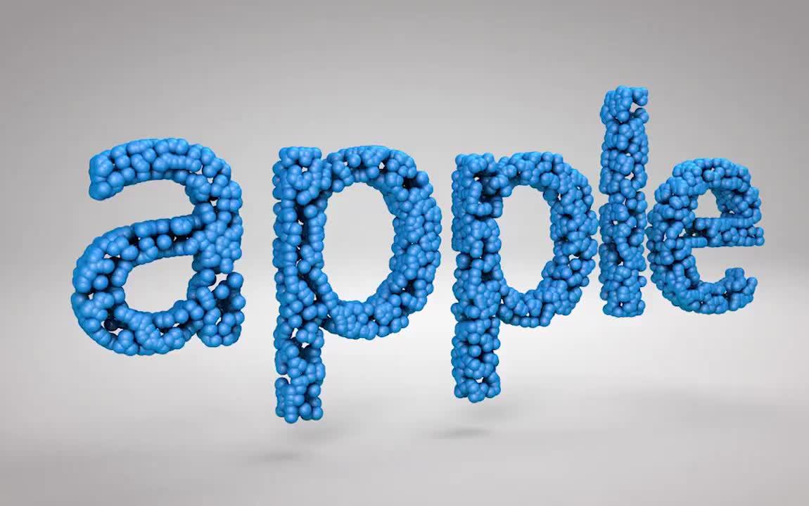 C4D酷炫效果教程:球形文字聚合动画片头制作