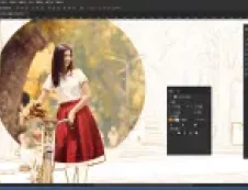 PS 如何把图片抽出黑白线稿-制作手绘笔触效果