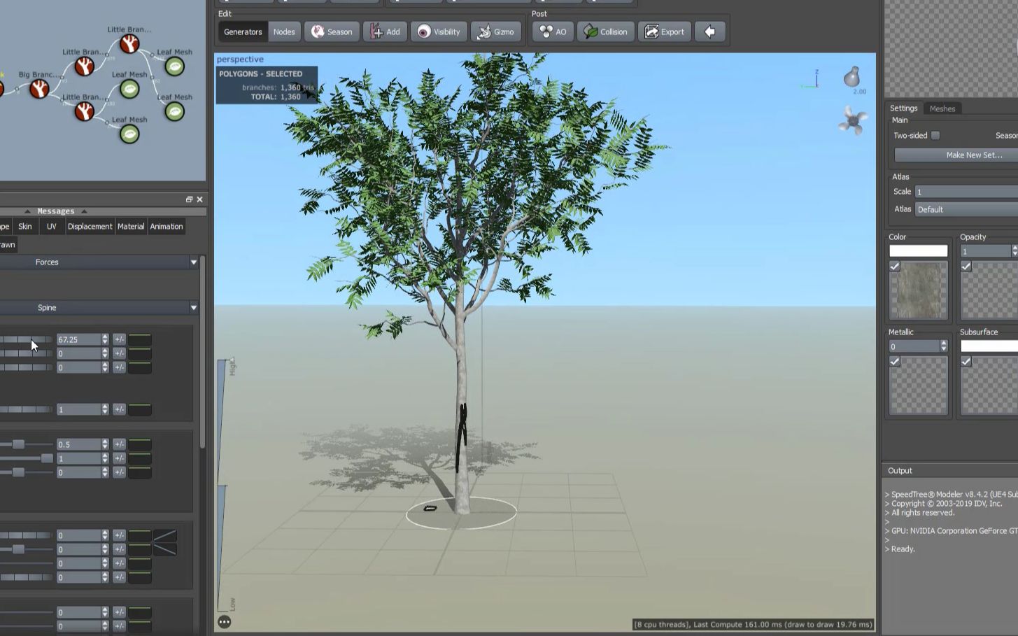 speedtree教程——论一颗树的成长